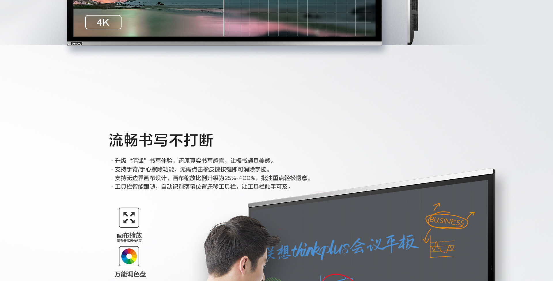 联想thinkplus会议平板SE55_多少钱_参数_图片_价格_用户评价_联想商城