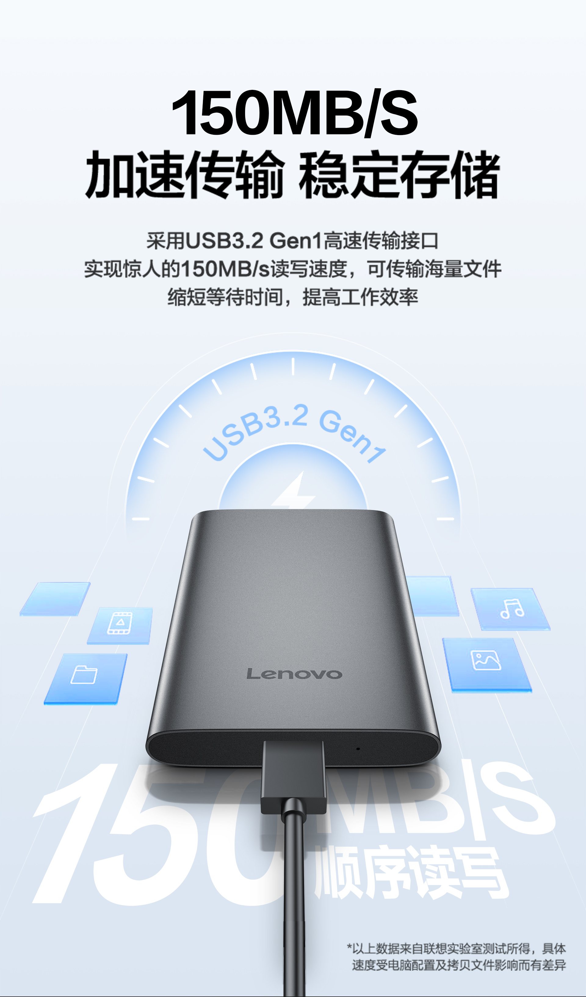 【高速传输】联想移动硬盘F508 1T大容量轻薄便携抗震防摔稳定_多少钱_参数_图片_价格_用户评价_联想商城